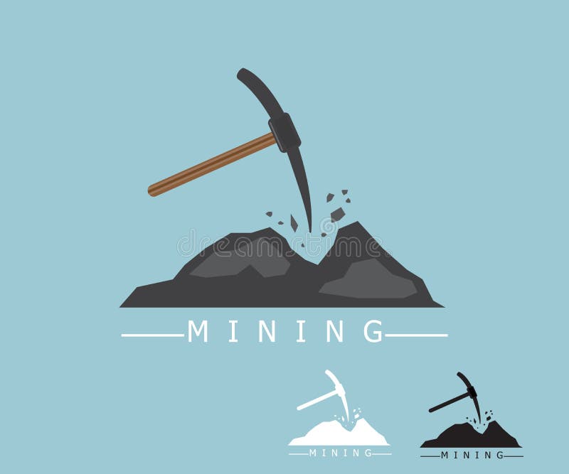 Mining Logo Design. Mining Industry and Business Logo Design. Stock ...