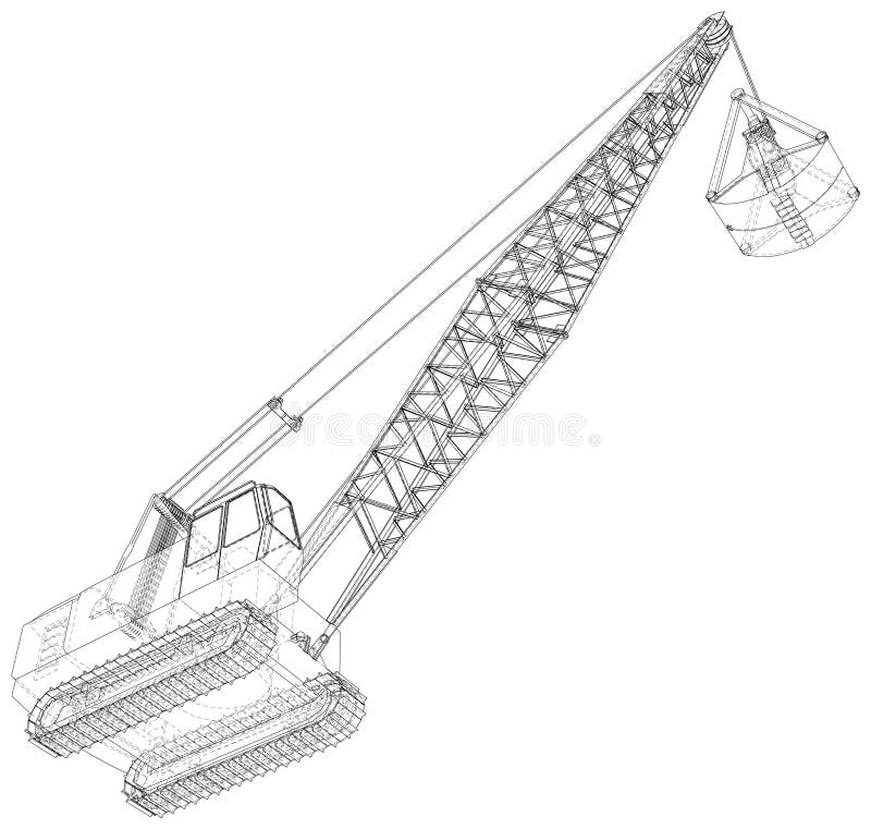 Quarry Machine Icon, Cartoon Style Stock Vector - Illustration of ...