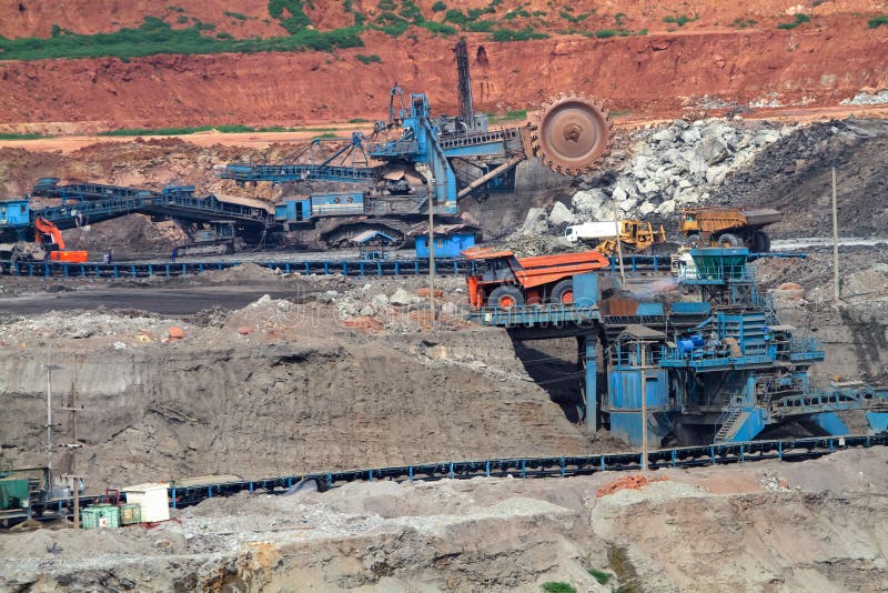 Mining stock image. Image of goldmine, moving, drive - 59592793