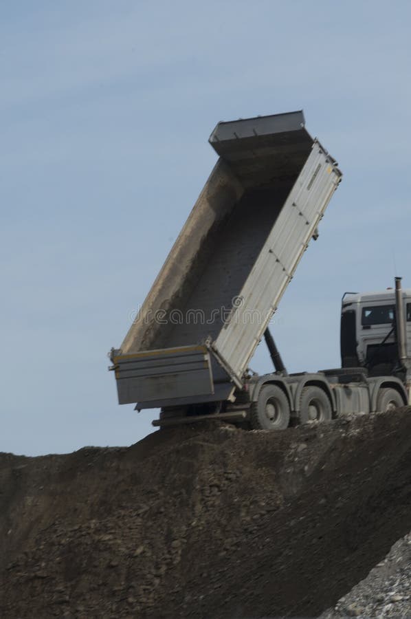 Mining of the Natural Resource Sand Stock Image - Image of culture ...