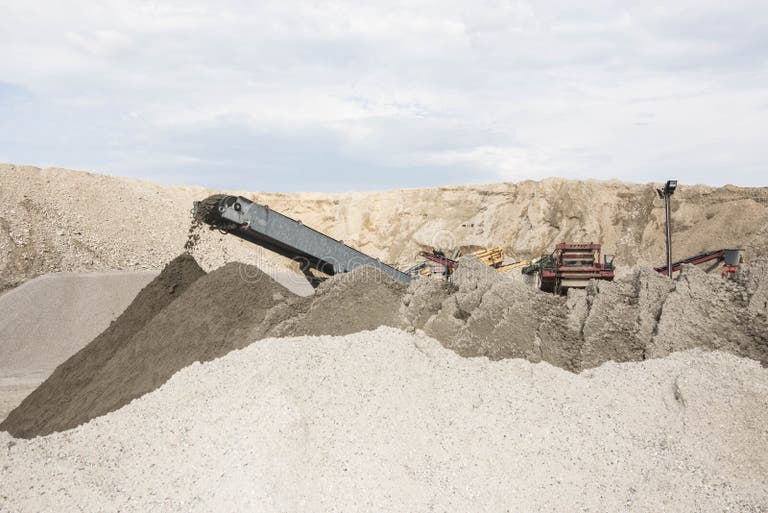 Mining of the Natural Resource Sand Editorial Image - Image of culture, business: 374361825