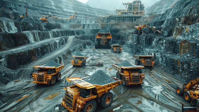 Mining Operation: a Glimpse into the Heart of Extraction Stock ...