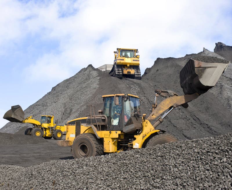 Mining operations stock image. Image of industrial, driving - 6996487