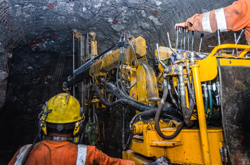 Mining Underground Jumbo Stock Photos - Free & Royalty-Free Stock ...
