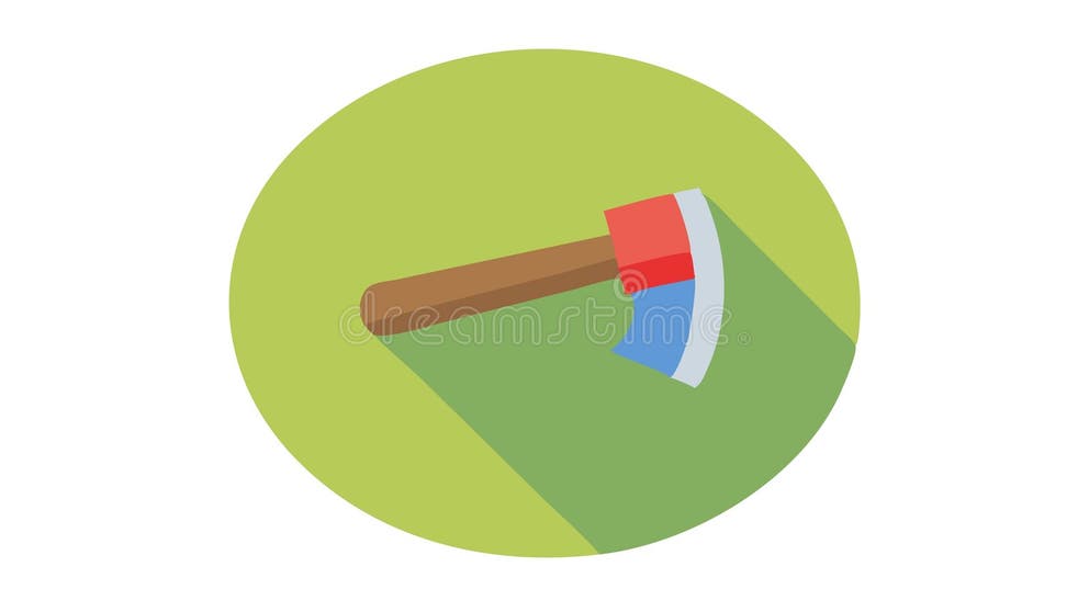 Mining Pickaxe Icon Vector Illustration in Flat Design Style Tool ...