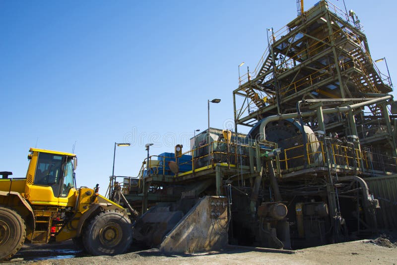 Mining Process Plant stock photo. Image of goldfields - 106707020