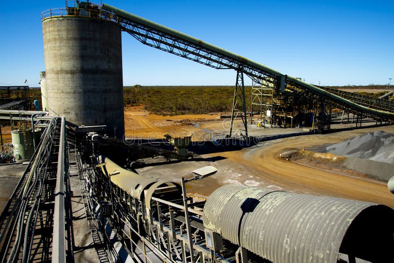 Mining Process Plant stock photo. Image of goldfields - 106707020