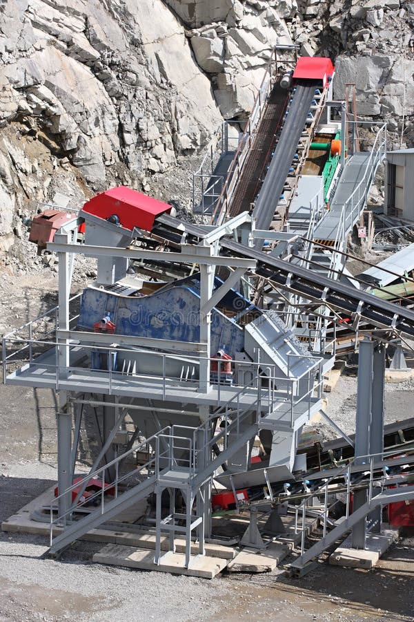Mining in the quarry stock image. Image of exploration - 13763289
