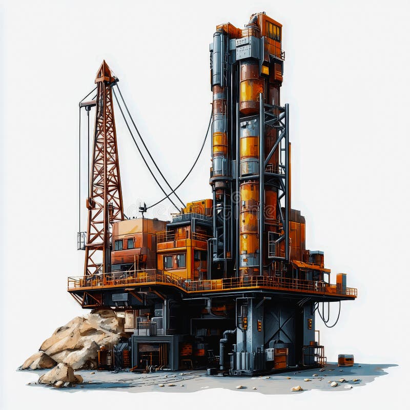 Mining Rig Powerful Machine on Rocky Terrain High Efficiency for Modern ...