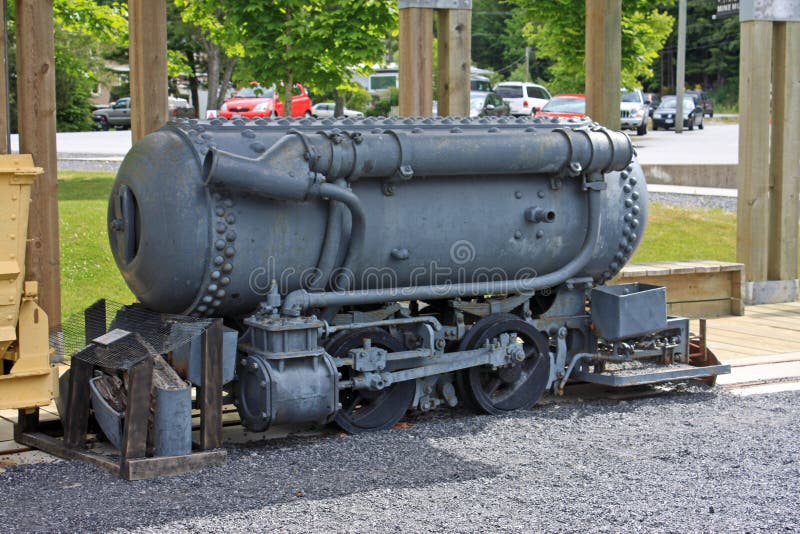 Mining Steam engine stock photo. Image of load, industrial - 108047474