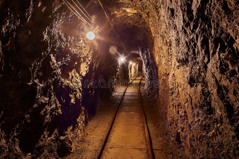 Old Mine Tunnel stock photo. Image of light, dirt, entrance - 141608924