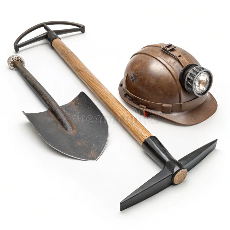 Mining Work 3D Icon stock illustration. Illustration of workenvironment ...