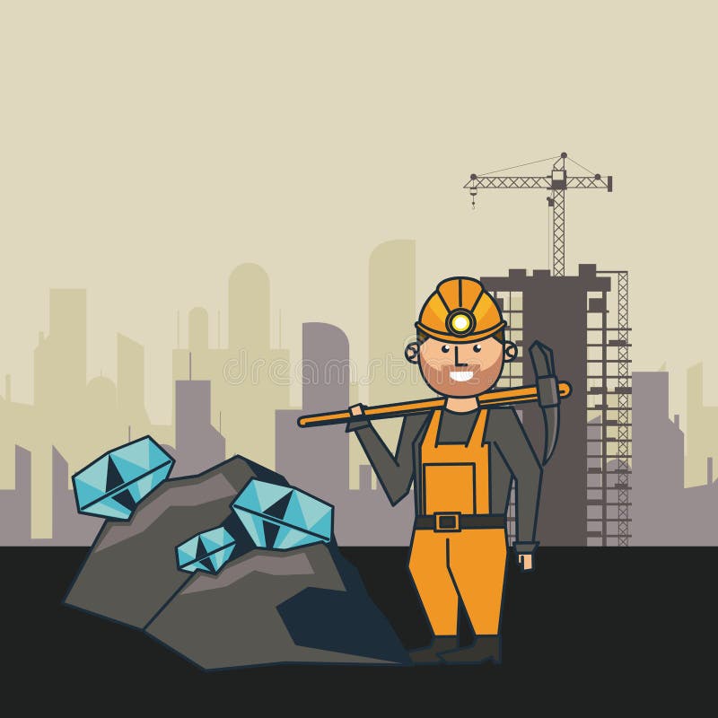Mine Worker Stock Illustrations – 2,743 Mine Worker Stock Illustrations ...