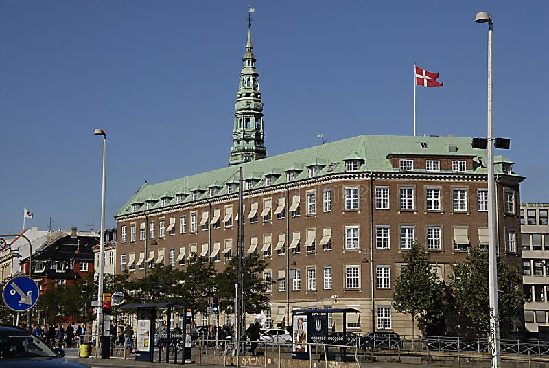 MINISTERIUM VON DÄNEMARK-GEBÄUDE Redaktionelles Stockfotografie - Bild ...