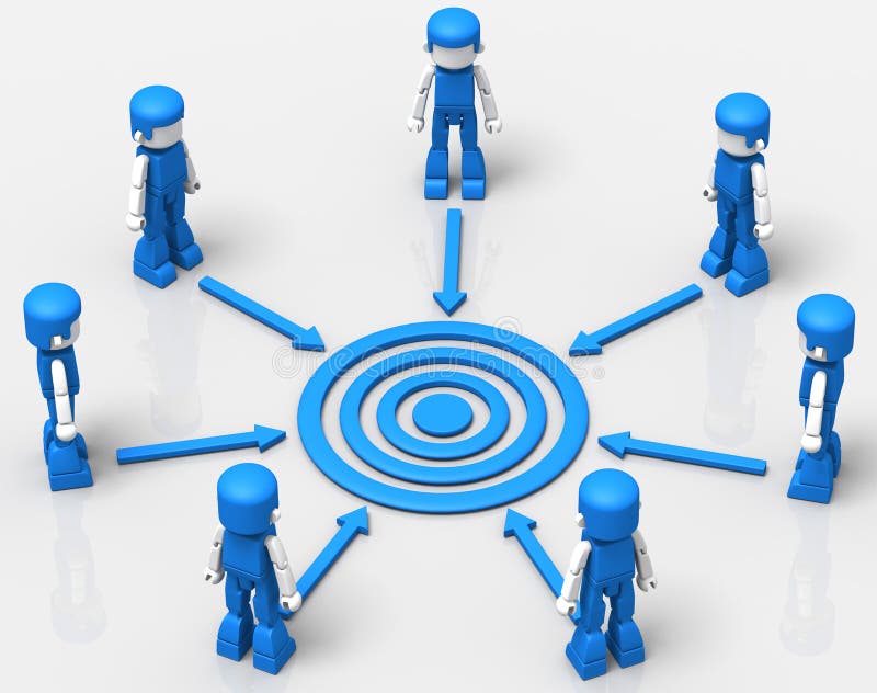 MiniToy Project Target stock illustration. Illustration of mannequin ...