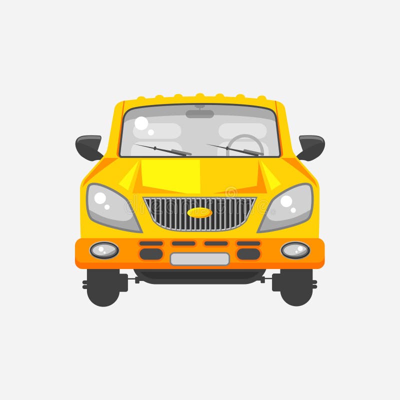 Van Drawing Front View Stock Illustrations – 410 Van Drawing Front View ...
