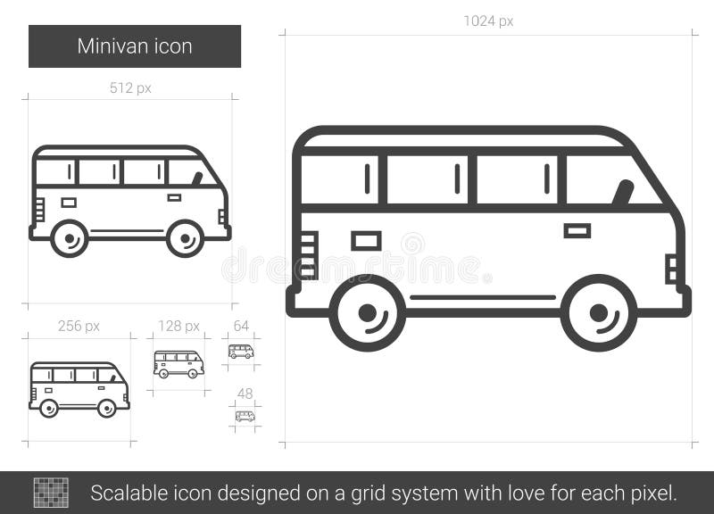 Line Drawing Minibus Stock Illustrations – 231 Line Drawing Minibus ...