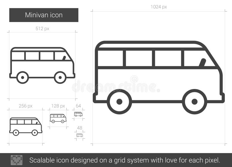 Line Drawing Minibus Stock Illustrations – 231 Line Drawing Minibus ...