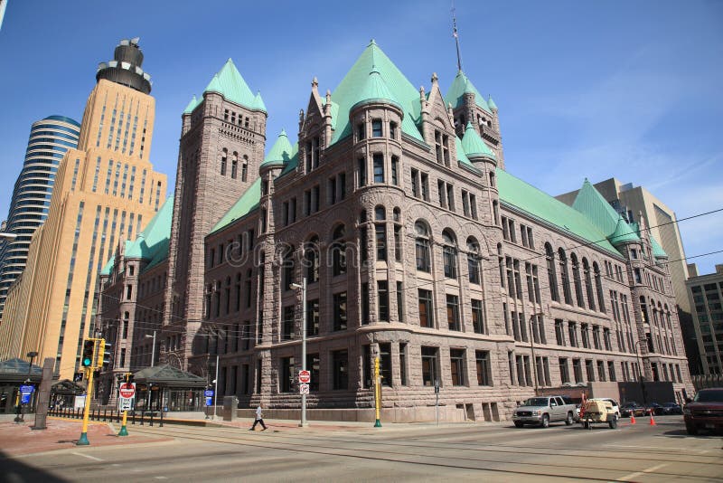 Minneapolis City Hall editorial stock image. Image of office - 51729269