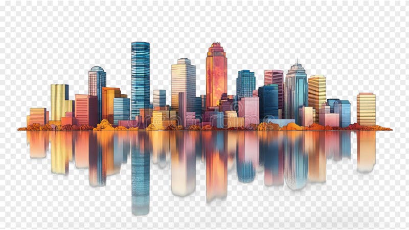 Minneapolis city skyline stock photo. Illustration of architecture ...