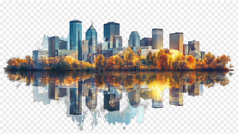 Minneapolis city skyline stock image. Illustration of skyline - 341525475