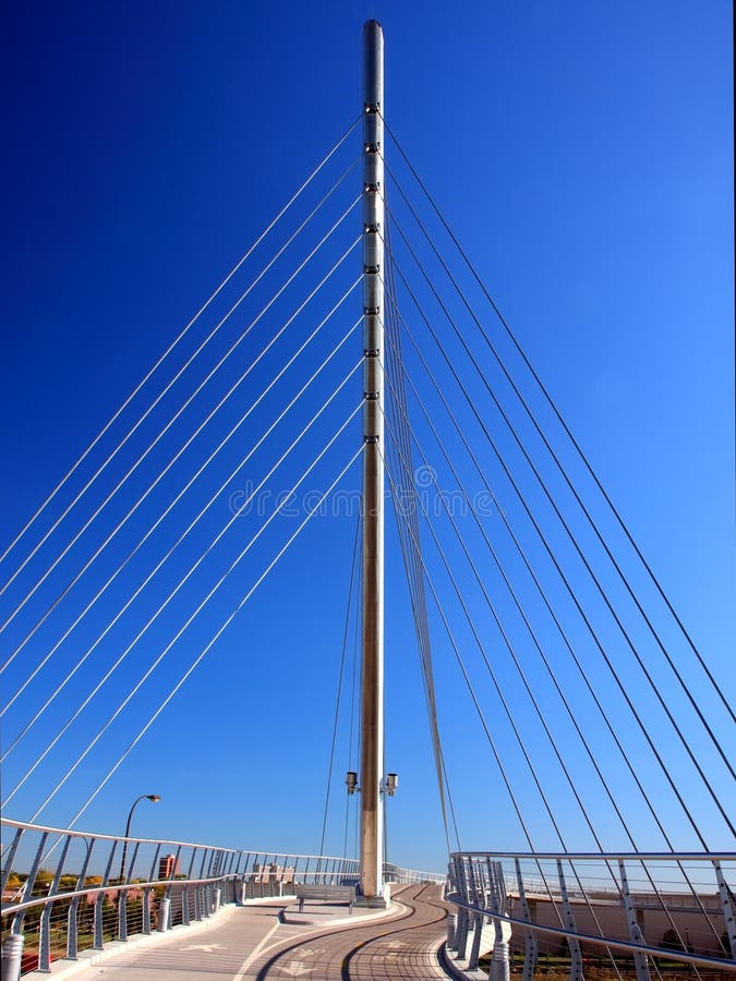 Minneapolis Midtown Greenway Bridge or Sabo Olav B Stock Image - Image ...