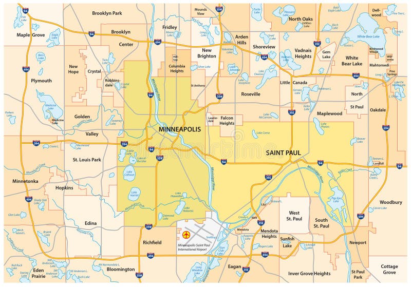 Saint Paul Minnesota Stock Illustrations – 493 Saint Paul Minnesota ...