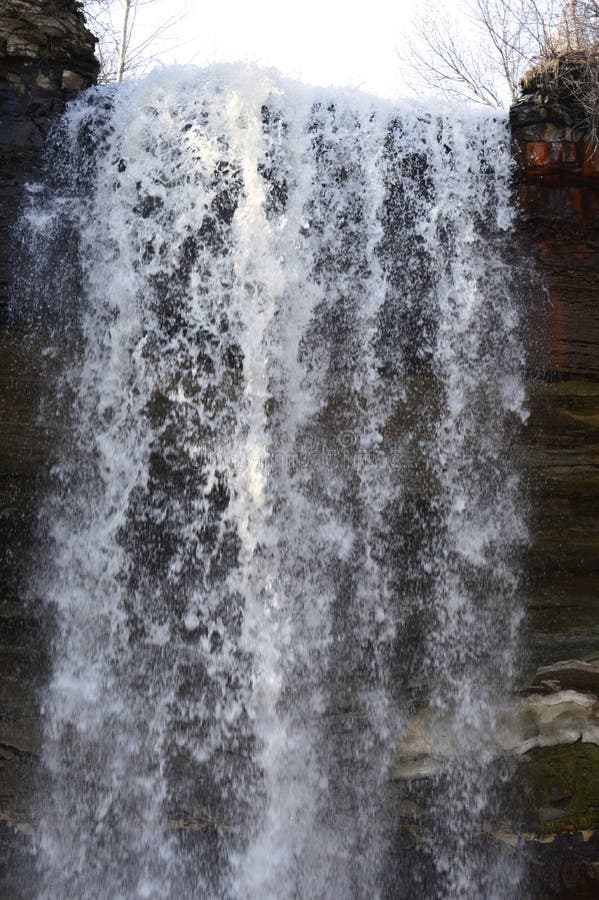 Minnehaha Falls in Minnesota Stock Photo - Image of cascading, large ...