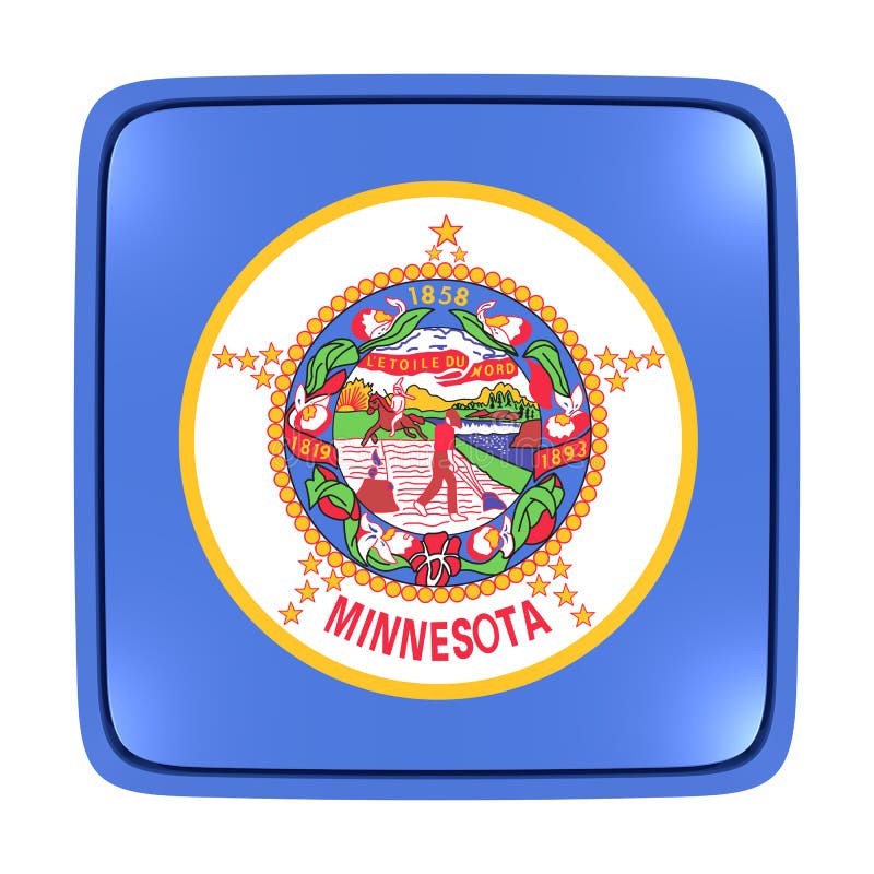 Minnesota icon. stock vector. Illustration of north - 214073835