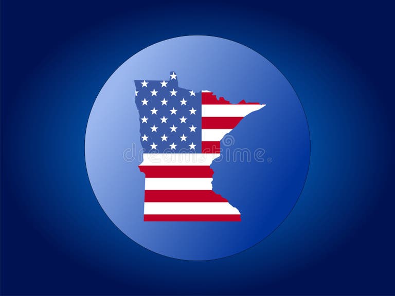 Minnesota Globe Illustration Stock Vector - Illustration of diagram ...
