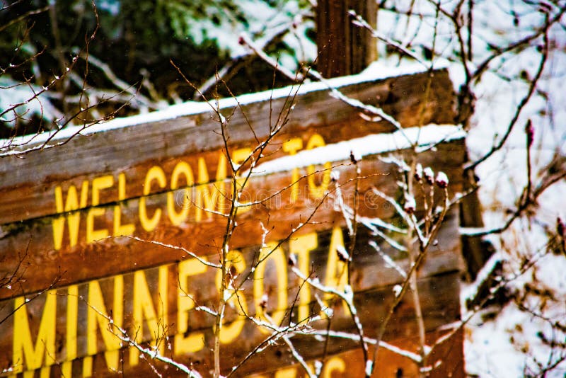 Welcome To Minnesota Sign Stock Photos - Free & Royalty-Free Stock ...