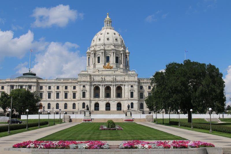 Minnesota Capital stock photo. Image of democracy, architecture - 33956532