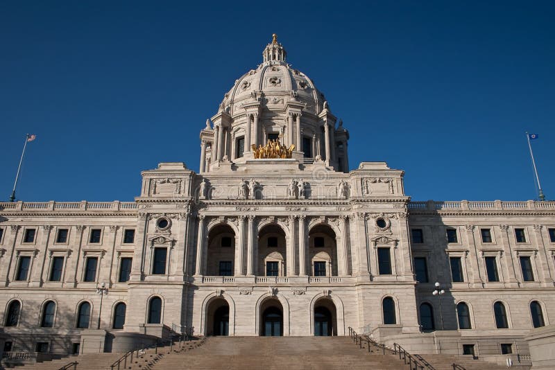 St Paul Capitol, Minnesota stock image. Image of summer - 3457043