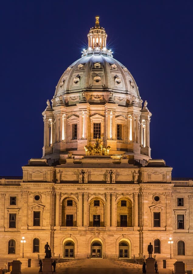 MN State Capitol stock photo. Image of lights, capitol - 203908