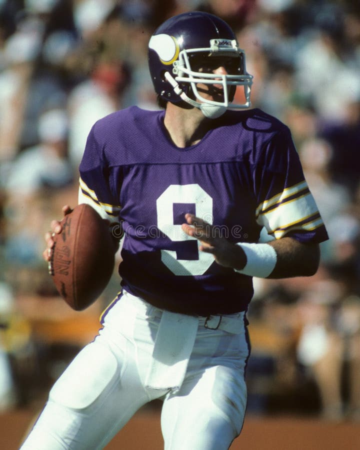 Minnesota Vikings QB Tommy Kramer Editorial Stock Photo - Image of ...