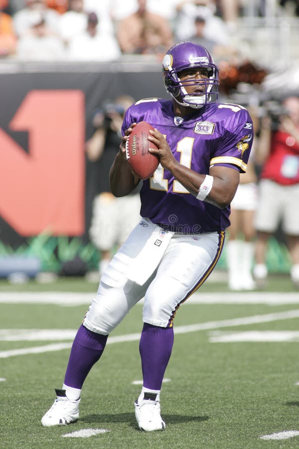Daunte Culpepper editorial stock image. Image of quarterback - 173556769