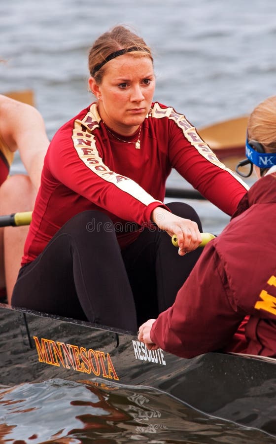 Minnesota Women S Rowing Team Editorial Stock Image - Image of ...