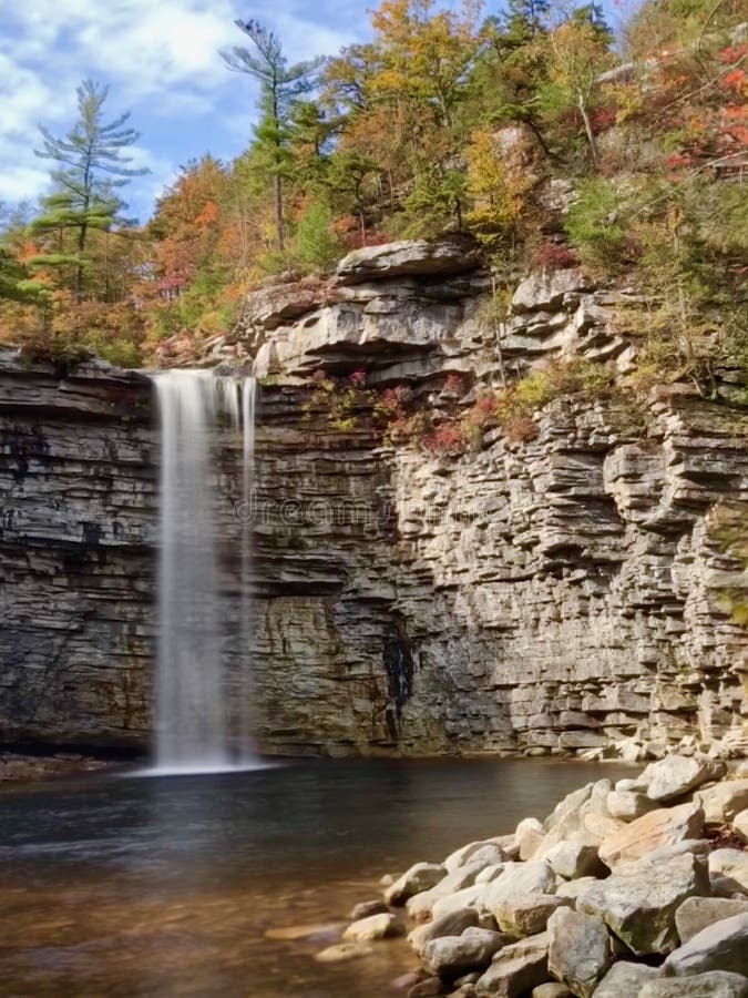 Awosting Falls in Minnewaska State Park Preserve in New York Stock ...