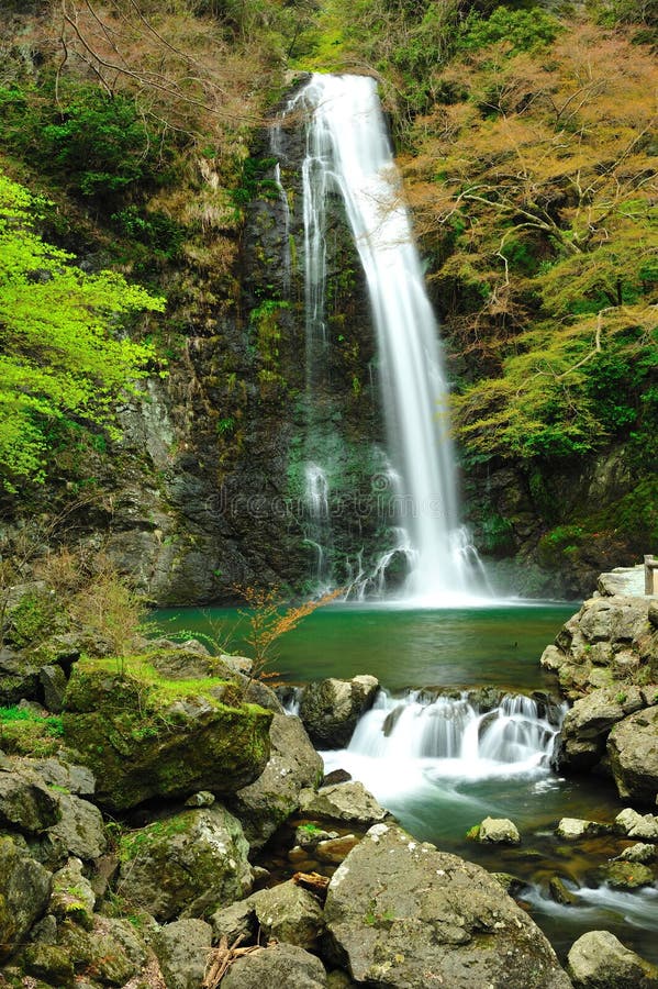 Minoo Waterfall Osaka Japan Stock Image - Image of minoo, japan: 14176387