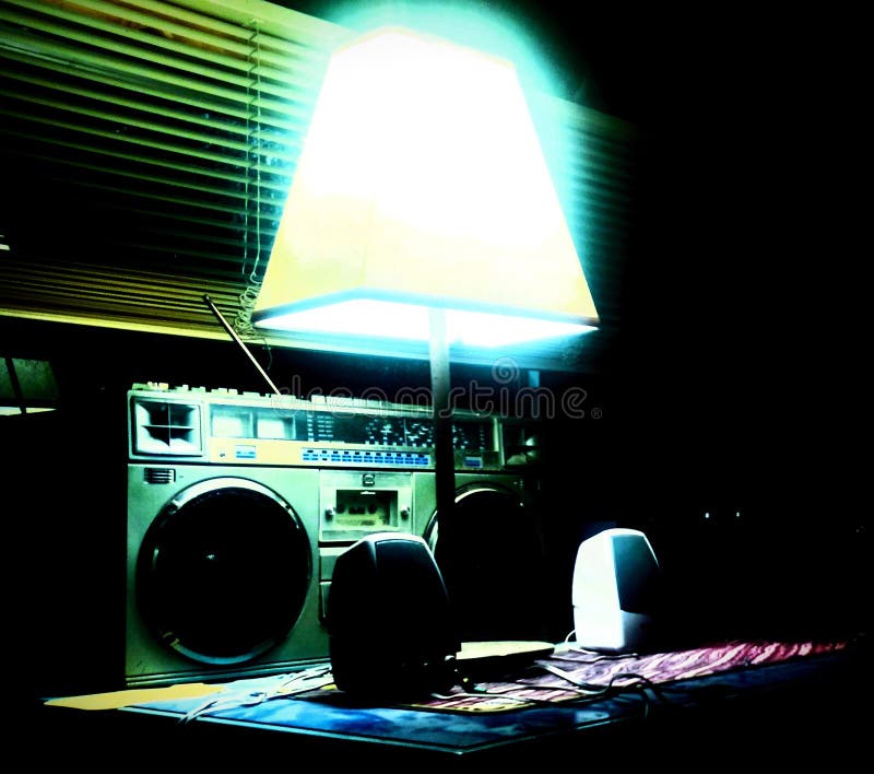 EDM Lamp stock photo. Image of retro, lamp, minor, editing - 121085202