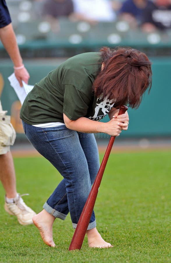 Minor League Baseball - on Field Promotion Editorial Stock Image ...