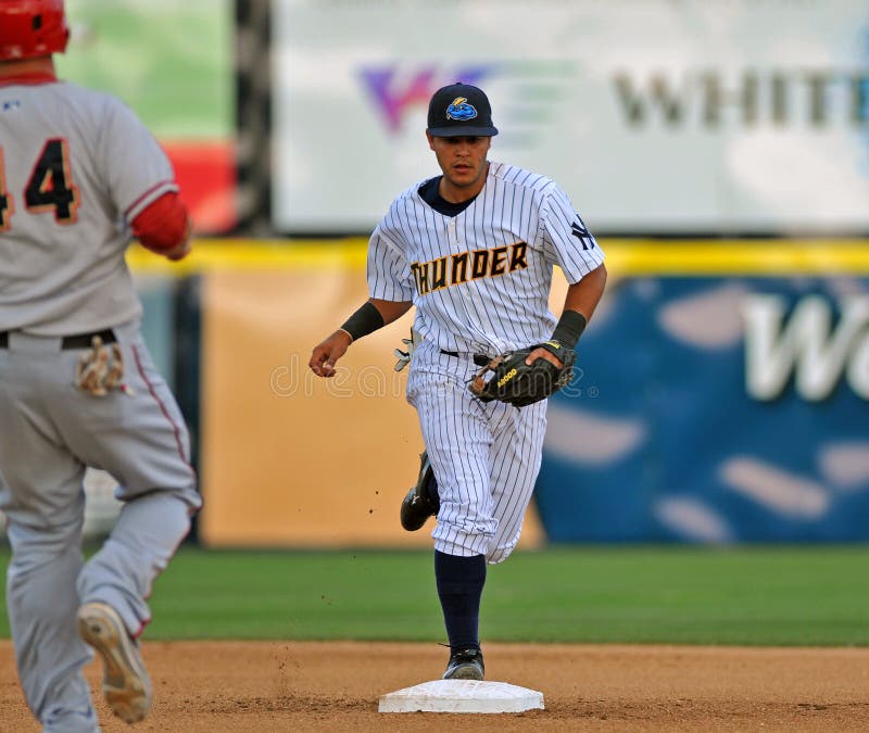 Minor League Baseball - Force Play at Second Editorial Photo - Image of ...
