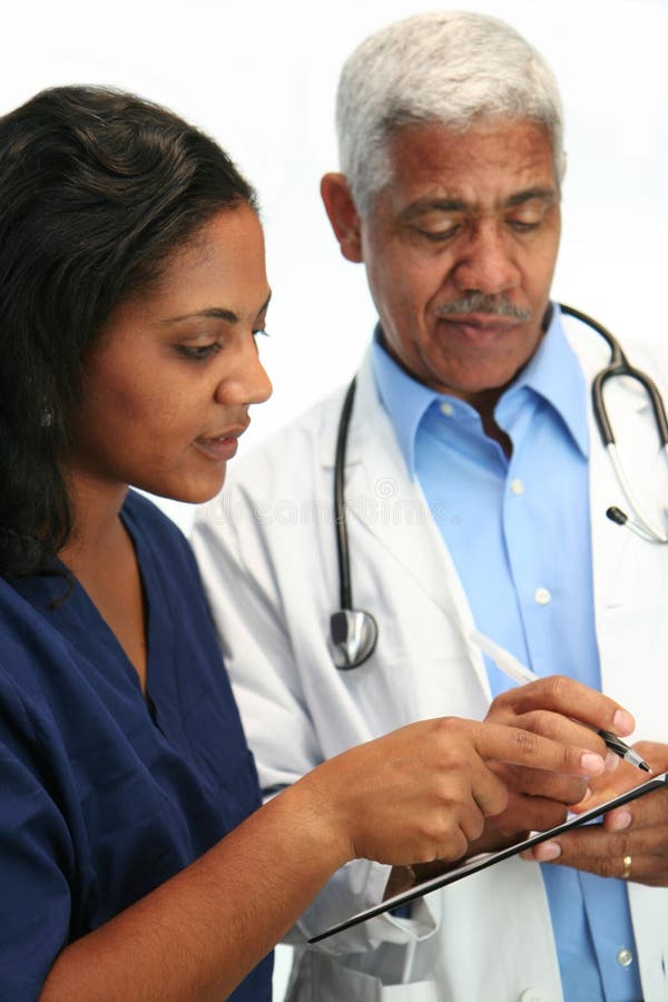 Minority Doctor stock photo. Image of attractive, working - 10738656
