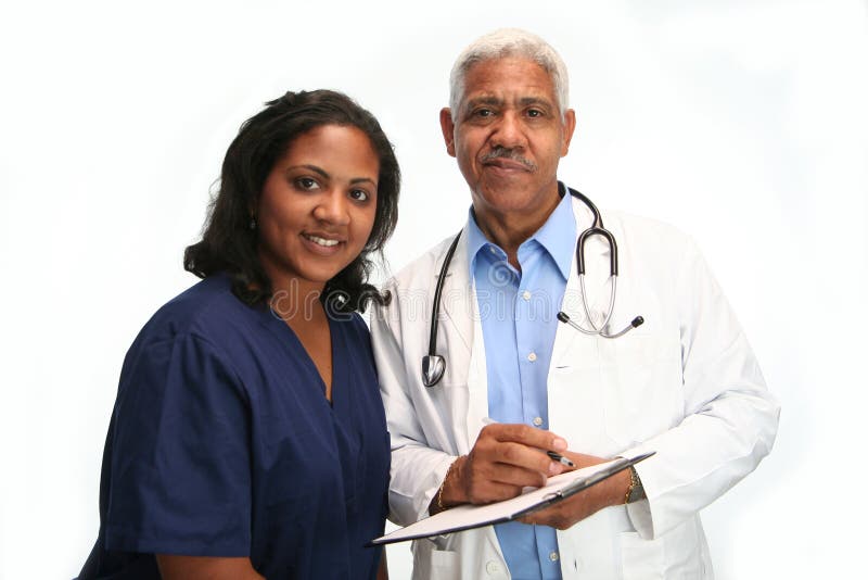 Minority Doctor stock photo. Image of attractive, working - 10738656