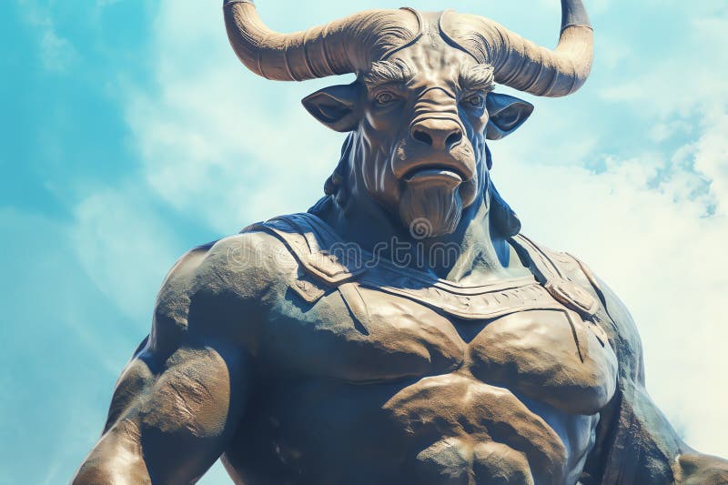 The Minotaur Illustration Illustration Photo Stock Illustration ...
