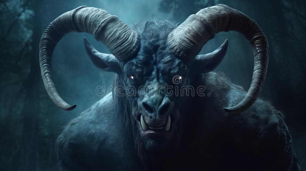 Minotaur: the Terrifying Apparition from Outer Space Stock Illustration ...