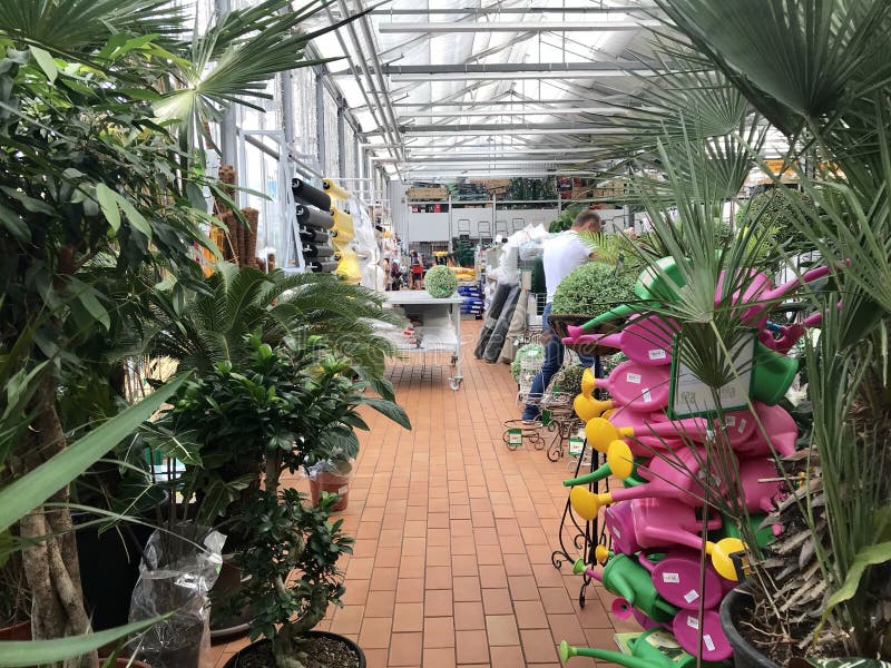 Shopping Center, Selling Flowers and Gardening Equipment. Beautifully ... Shopping Center, Selling Flowers and Gardening Equipment. Beautifully ...