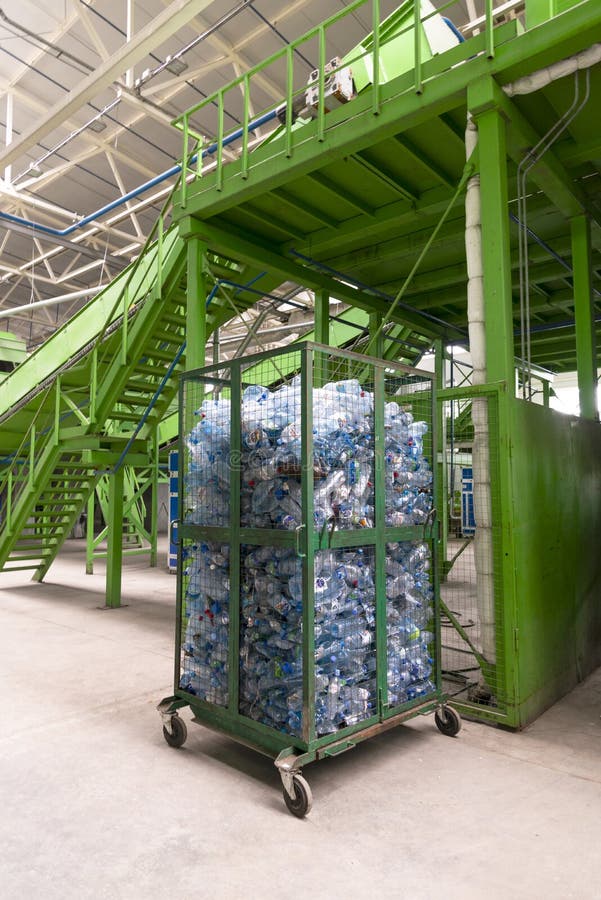 Minsk, Belarus -June 6, 2019 Waste Processing Plant. Technological ...