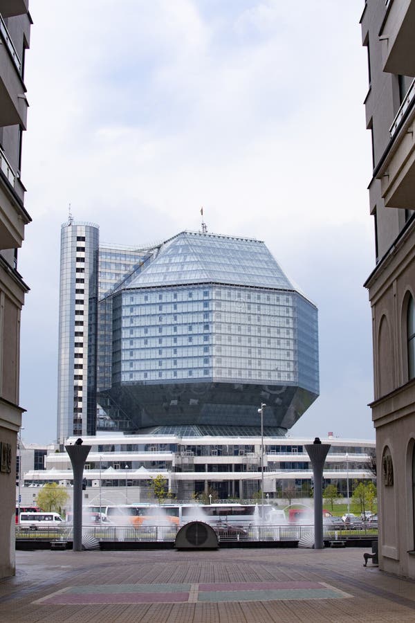 Minsk, Belarus-MAY 12, 2022: the National Library of Belarus the Full ...