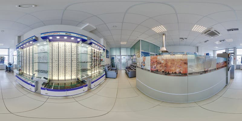 MINSK, BELARUS - MAY, 2023: Spherical Hdri 360 Panorama in Interior of ...